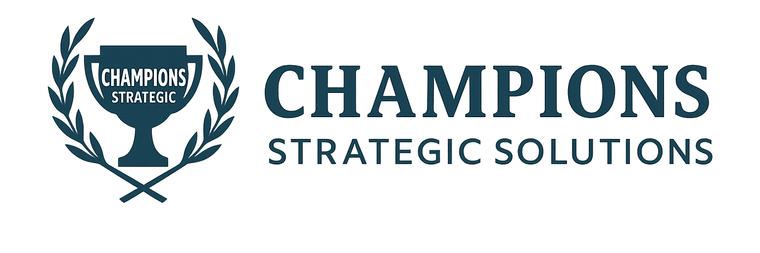 Champions Strategic Solutions – Champions of strategy. Partners in ...